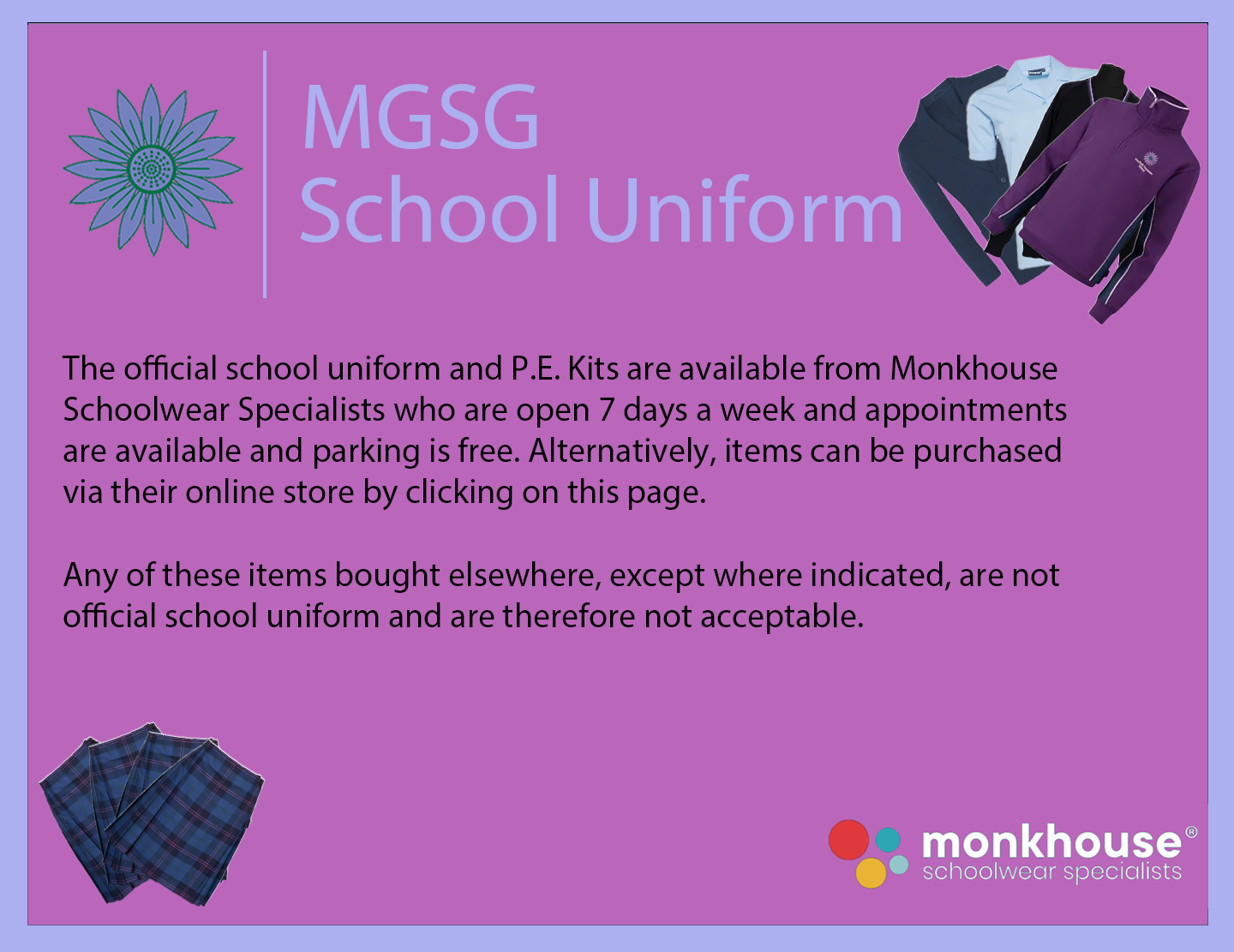 School Uniform – Mayfield Grammar School Gravesend